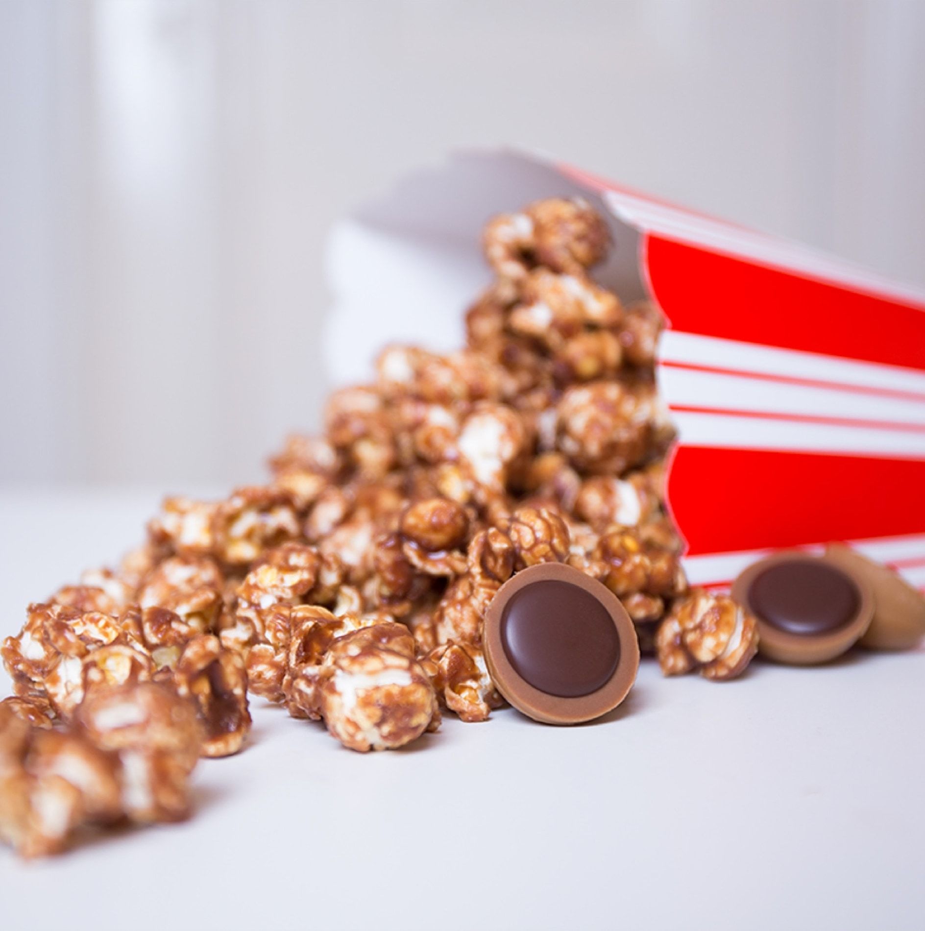 Toffifee Recept voor Toffifee Popcorn